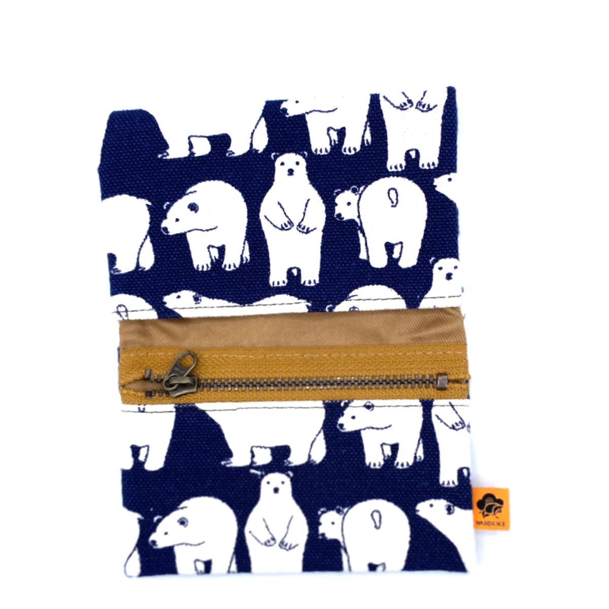 Polar bear card case | Animal motifs and Japanese goods | WABISUKE