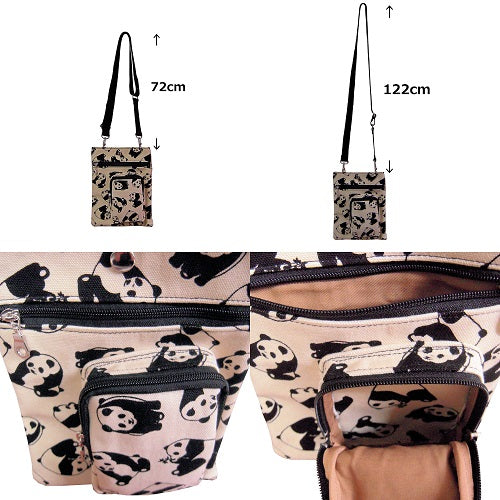 2-way Pochette (Large) Panda – WABISUKE